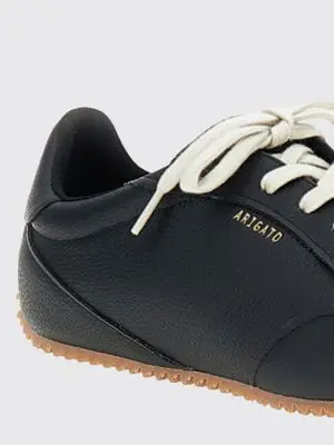 Axel Arigato Daze Runner Grained Leather Lace-up Sneakers With Laminated Logo