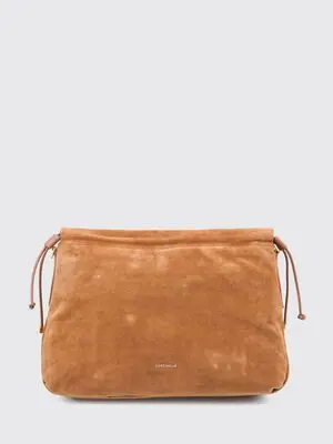 COCCINELLE Suede Shoulder Bag - Brown