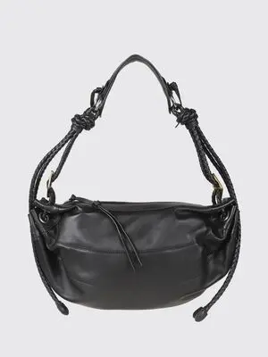 Isabel Marant Étoile Maia Lambskin Shoulder Bag - Black