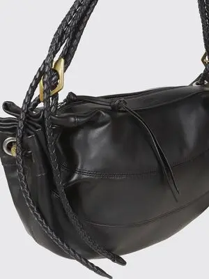 Isabel Marant Étoile Maia Lambskin Shoulder Bag - Black
