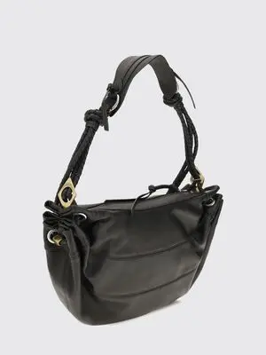 Isabel Marant Étoile Maia Lambskin Shoulder Bag - Black