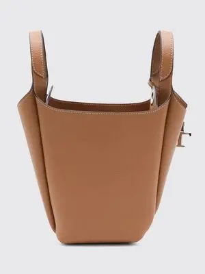 TOD'S Leather Bucket Bag - Brown