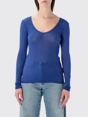 American Vintage Long Sleeve T-shirt - Blue