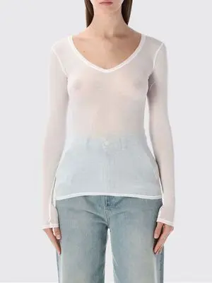 American Vintage Long Sleeve T-shirt - White