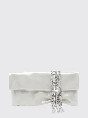 JIMMY CHOO Embellished Clutch - White