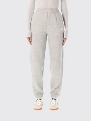 American Vintage High-waisted Linen And Cotton Track Trousers