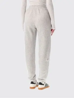American Vintage High-waisted Linen And Cotton Track Trousers