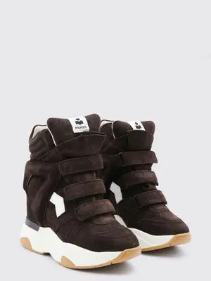 Isabel Marant Étoile Balskee High-top Wedge Sneakers - Cocoa