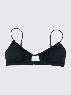 MATINEE Animal Print Bikini Top With U-neckline - Black