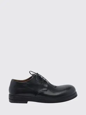 Marsèll Suede Calfskin Derby Shoes - Black
