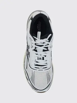 Amiri M-tech Bicolour Leather And Mesh Trainers With Applied Logo - White