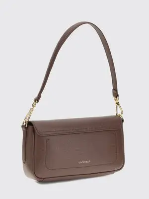 COCCINELLE Shoulder Bag With Turn Lock Closure - Red