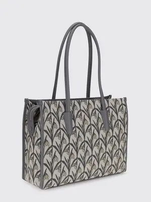 COCCINELLE Myrtha Floral Print Canvas Tote Bag