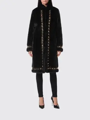 Philipp Plein Fur Coat - Black