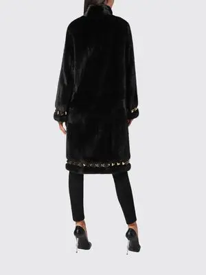 Philipp Plein Fur Coat - Black