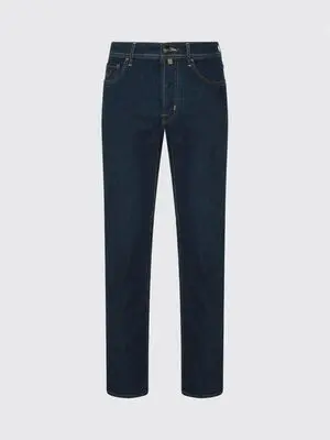 Jacob Cohen Nick Mid-rise Slim Fit Jeans In Cotton Denim