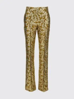 DES_PHEMMES Abstract Jacquard Straight-leg Trousers