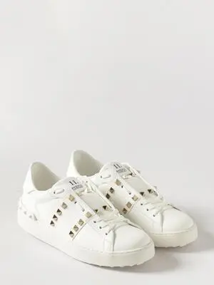 Valentino Garavani Studded Sneakers - White