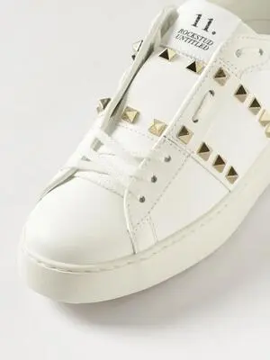 Valentino Garavani Studded Sneakers - White