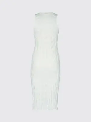 TOTEME Off-shoulder U-neck Jersey Sheath Midi Dress