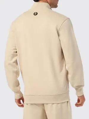 BILLIONAIRE Half-zip Sweatshirt - Beige