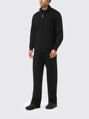 BILLIONAIRE Half-zip Sweatshirt - Black