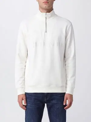 BILLIONAIRE Half-zip Sweatshirt - White