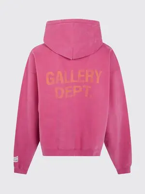 GALLERY DEPT. Relaxed Fit Cotton Logo Print Hooded Sweatshirt