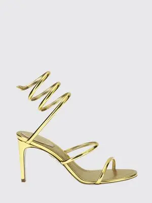 Rene Caovilla Heeled Sandal - Gold