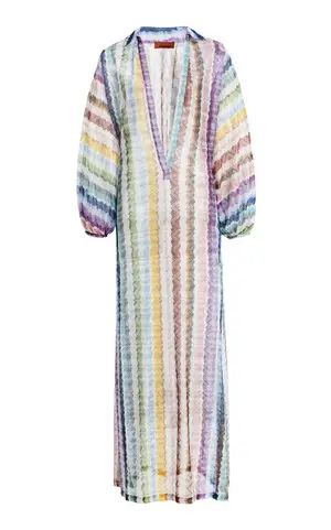 Missoni Knit Maxi Coverup Dress - Multi