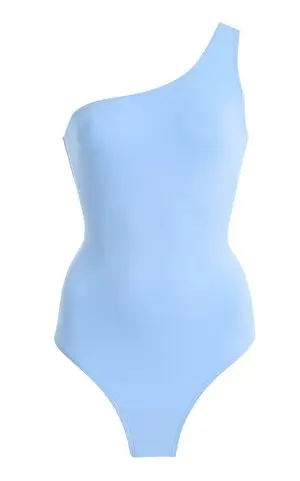 Bondi Born Asymmetrical One-shoulder One-piece Swimsuit - Blue