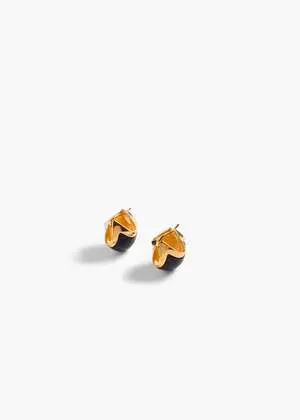 Khaite Gold Tone Earrings