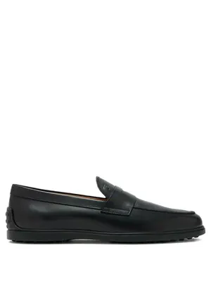 TOD`S Tod's Leather Loafers - Black