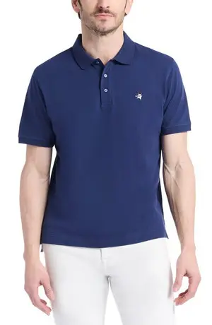 Robert Graham Devil Cotton Polo - Navy