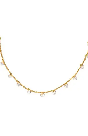GIRLS CREW Dewdrop Anklet - Gold