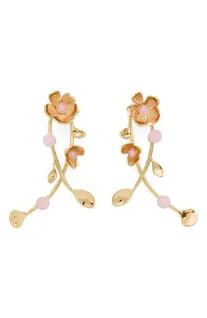Kate Spade New York Gilded Garden Statement Drop Earrings