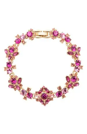 Marchesa Cluster Flex Bracelet - Pink