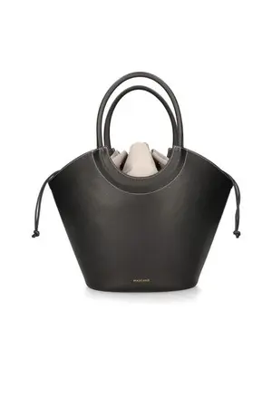 MASCARO Large Bag With Drawstring Inner Bag Black