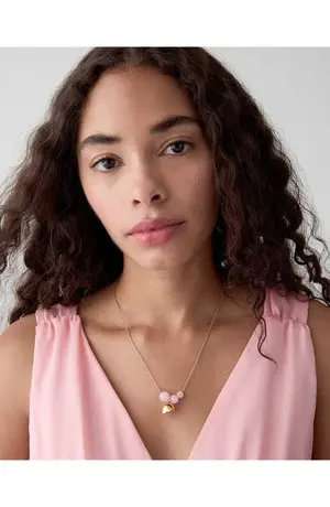 Kate Spade New York Tulip Cluster Pendant Necklace