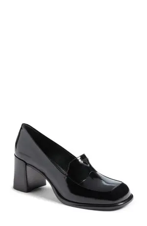 Prada Platform Loafer Pump - Nero