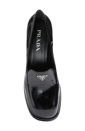 Prada Platform Loafer Pump