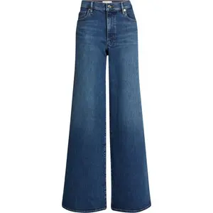 FRAME The Palace High Waist Wide Leg Jeans - Rinse
