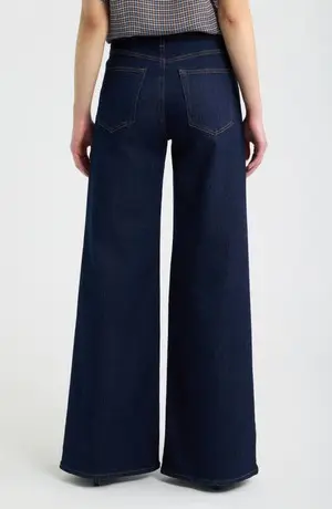 FRAME The Palace High Waist Wide Leg Jeans