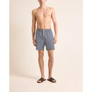 Orlebar Brown Mastiff Relaxed Fit Drawcord Swim Shorts - Night Iris