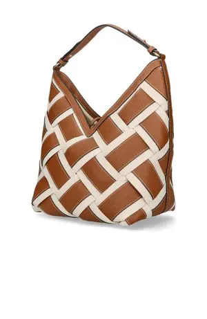 MASCARO Large Criss Cross Top Strap Bag