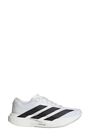 Adidas Adizero Evo Sl Woven Running Shoe - White/black/dash Grey