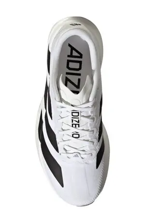 Adidas Adizero Evo Sl Woven Running Shoe - White/black/dash Grey