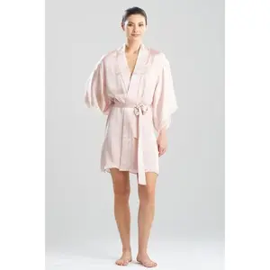 Natori Ashley Icon Wrap With Lace - Shell Pink