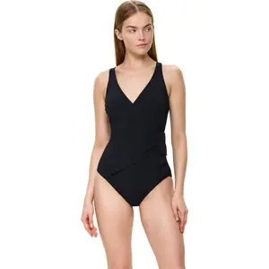 GOTTEX Modern Muse Surplice One Piece - Black