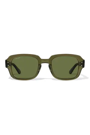 COSSINO Mas 50mm Square Acetate Sunglasses - Green